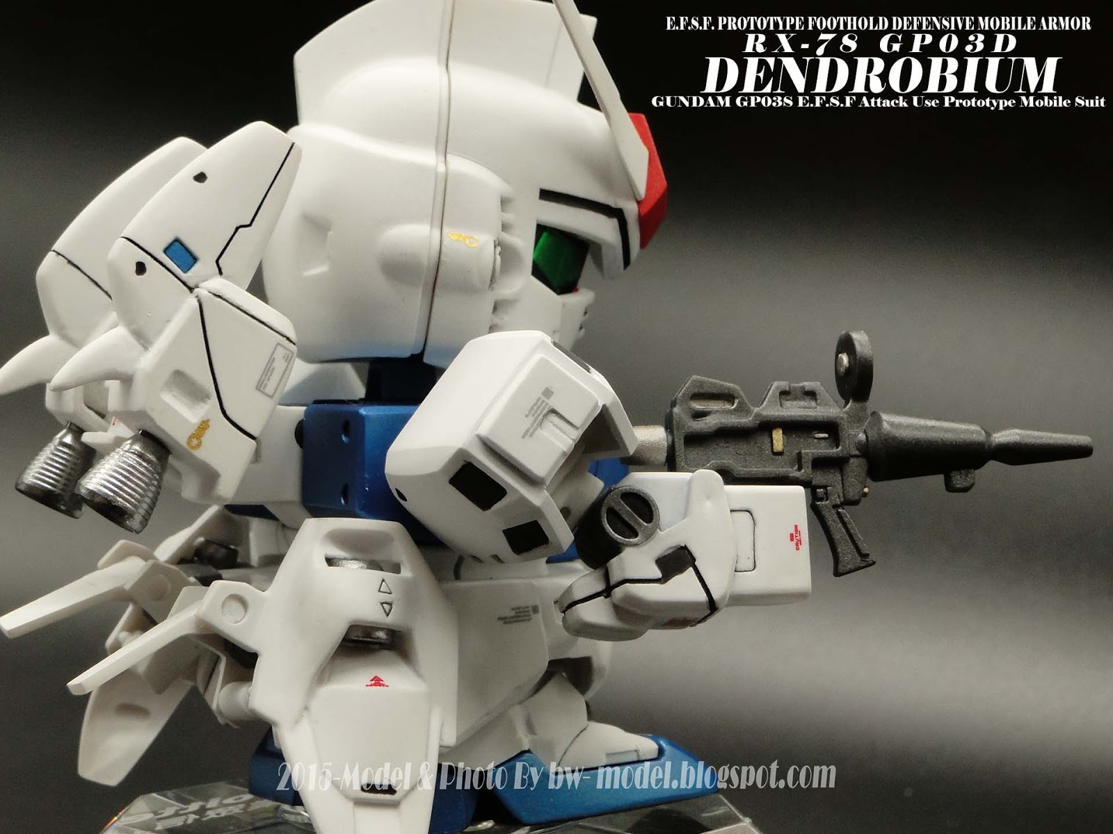 BW 模型~窮酸鬼的鋼普拉(鋼彈): [SD] GP03D 鋼彈試作3號機