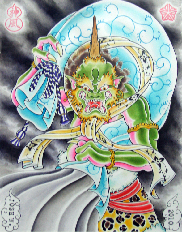 Portal dos Mitos: Fujin & Raijin