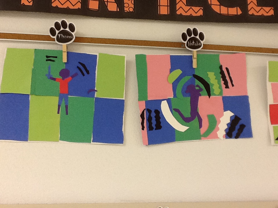 Mrs. Ziegler's 4th Grade: Matisse - Movement Collage