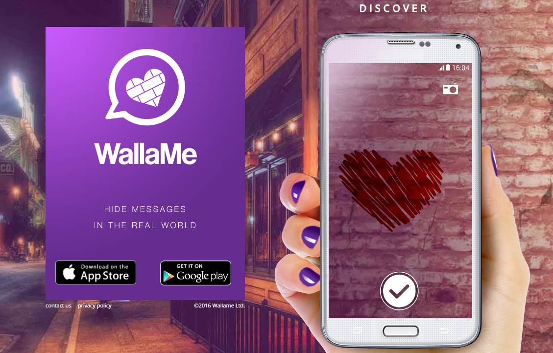 WallaMe , una aplicación que nos permite dejar mensajes ocultos en ...