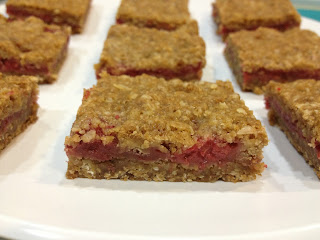 The Nerdy Chef: Raspberry Breakfast Bars