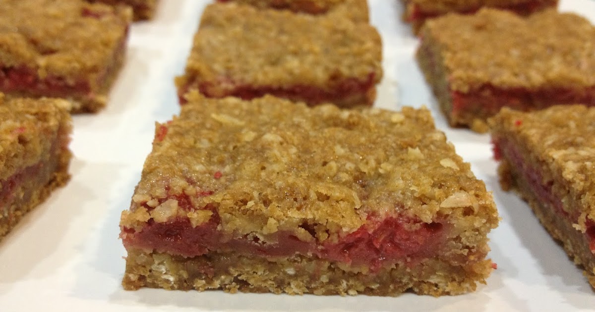 The Nerdy Chef: Raspberry Breakfast Bars
