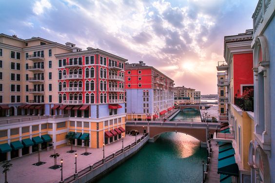 Qanat Quartier The Pearl Qatar - Qatar Photo Gallery-Picture Around Qatar
