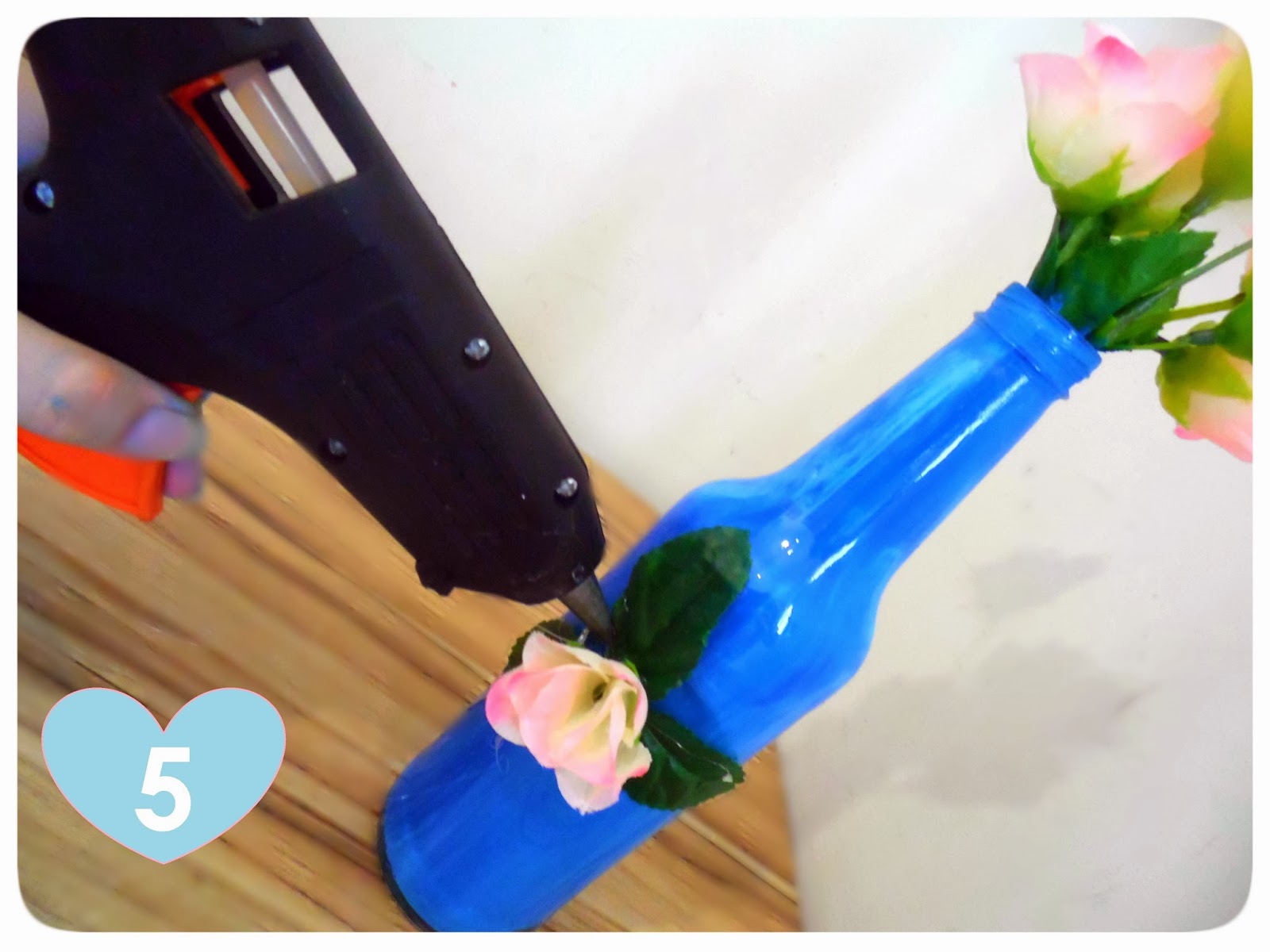 Achei e Customizei : Garrafa na decoração