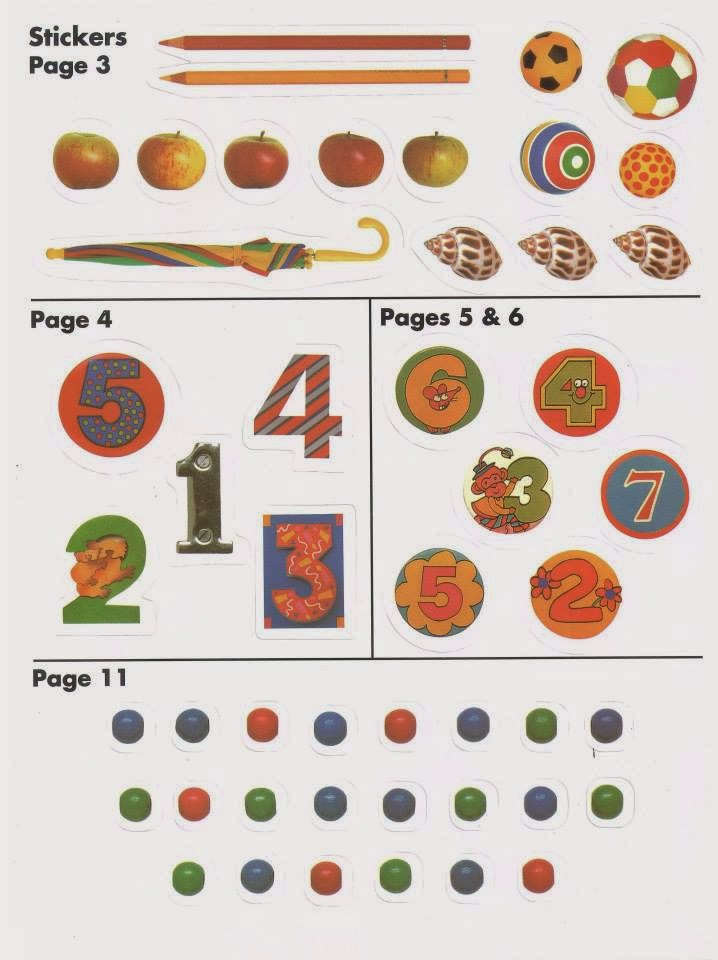 Sticker Activity Book: COUNTING | NINOS SHOP