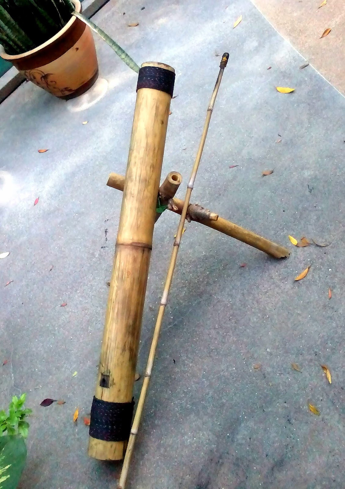 akuyangakut.blogspot : Meriam buluh betong