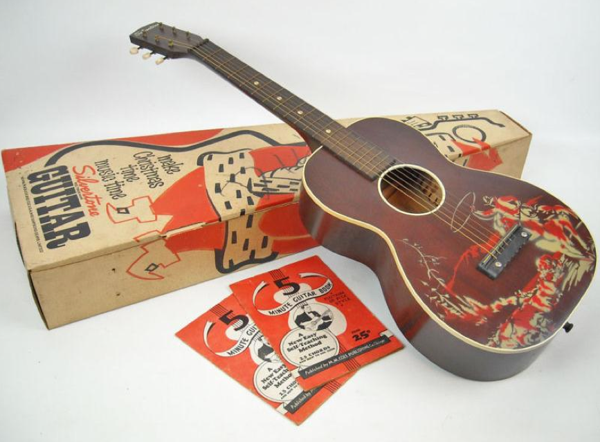 The Copycat Collector: COLLECTION #138: Guitars (and baby guitars!)