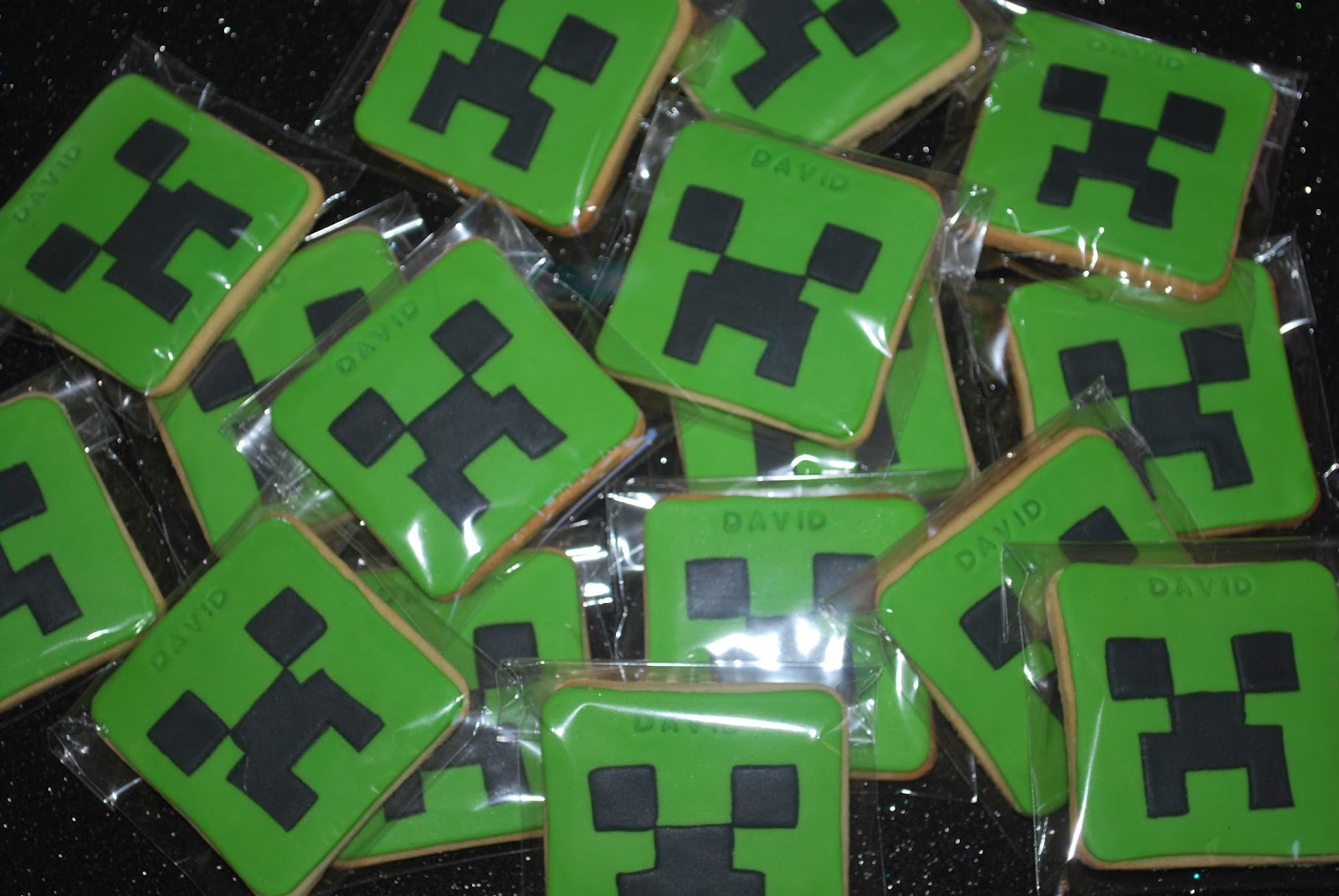baby sugar: Galletas Minecraft