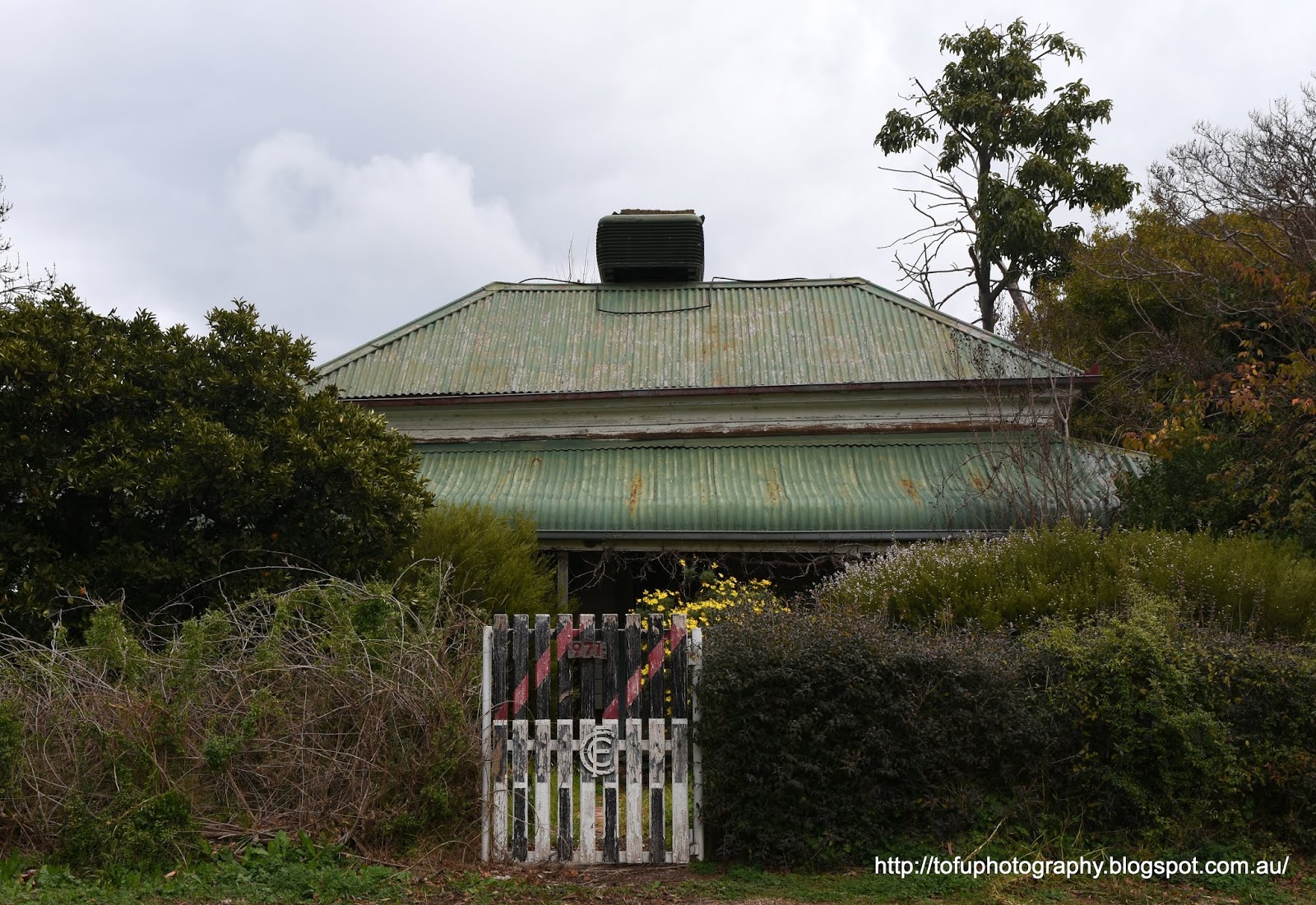 Tofu Photography: A quaint old Victorian era house hidden by a hedge at ...