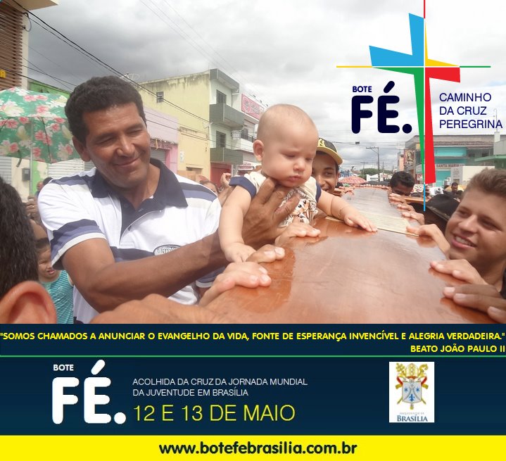 Segue-me: Bote Fé BSB - Participe