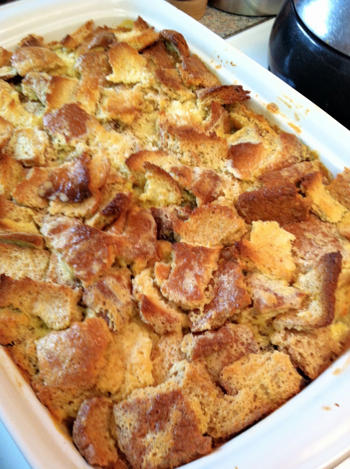 An Imperfect Woman's World: Make Do and Eat: Lemon Bread Pudding