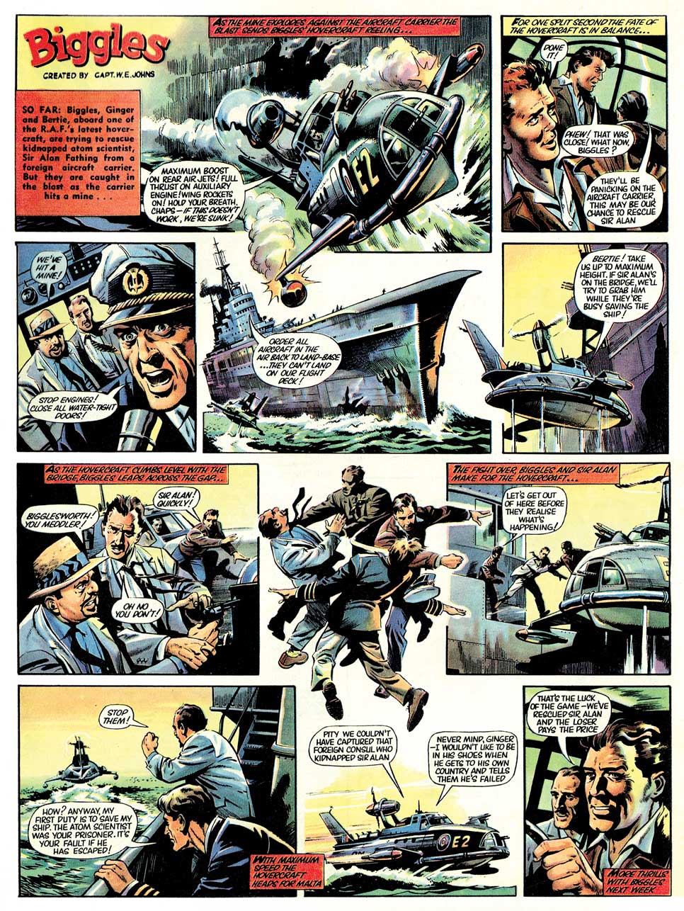 British Comic Art: Biggles