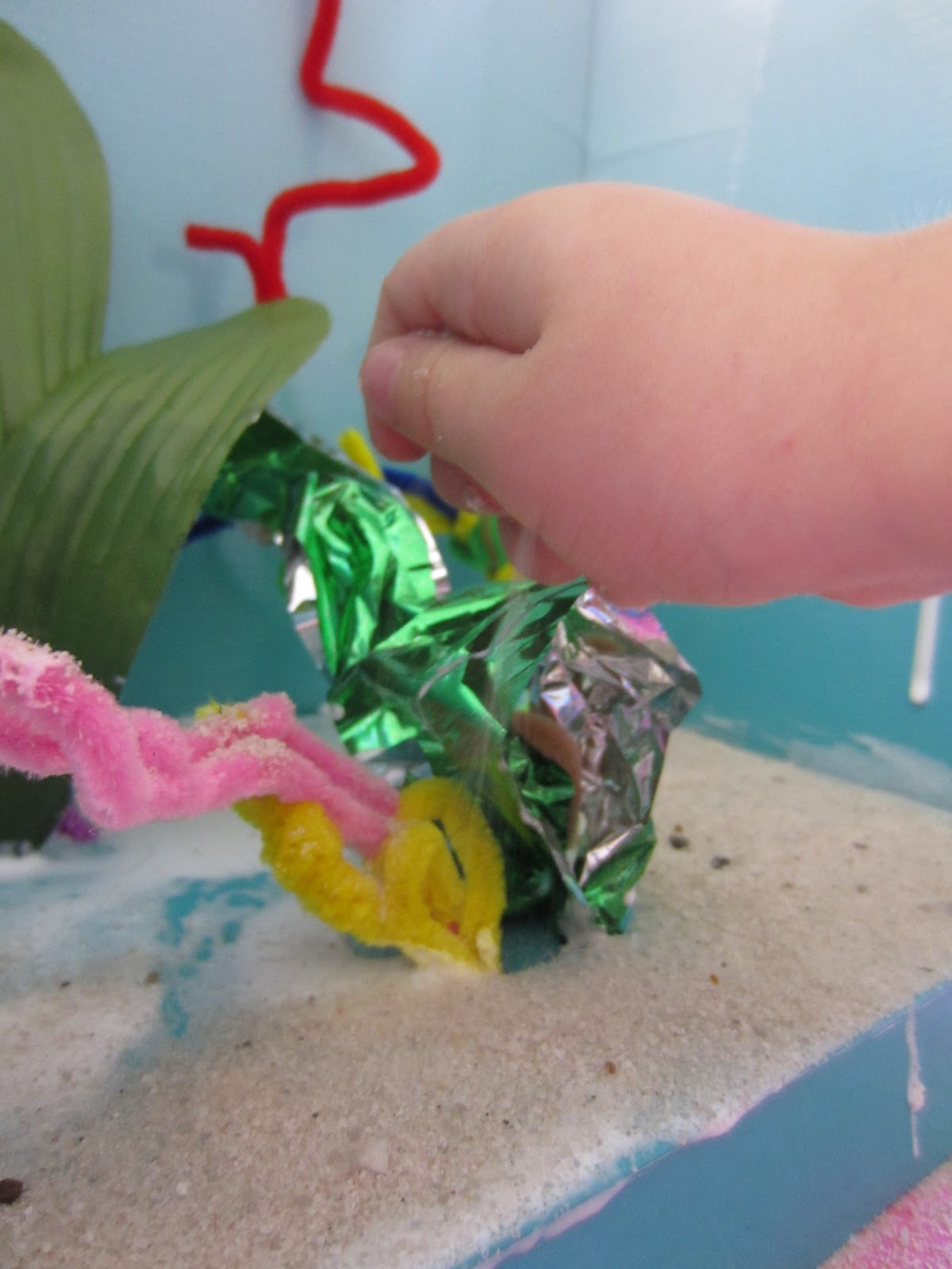 Learn with Play at Home: Create an Underwater Scene. PART 2. The Diorama