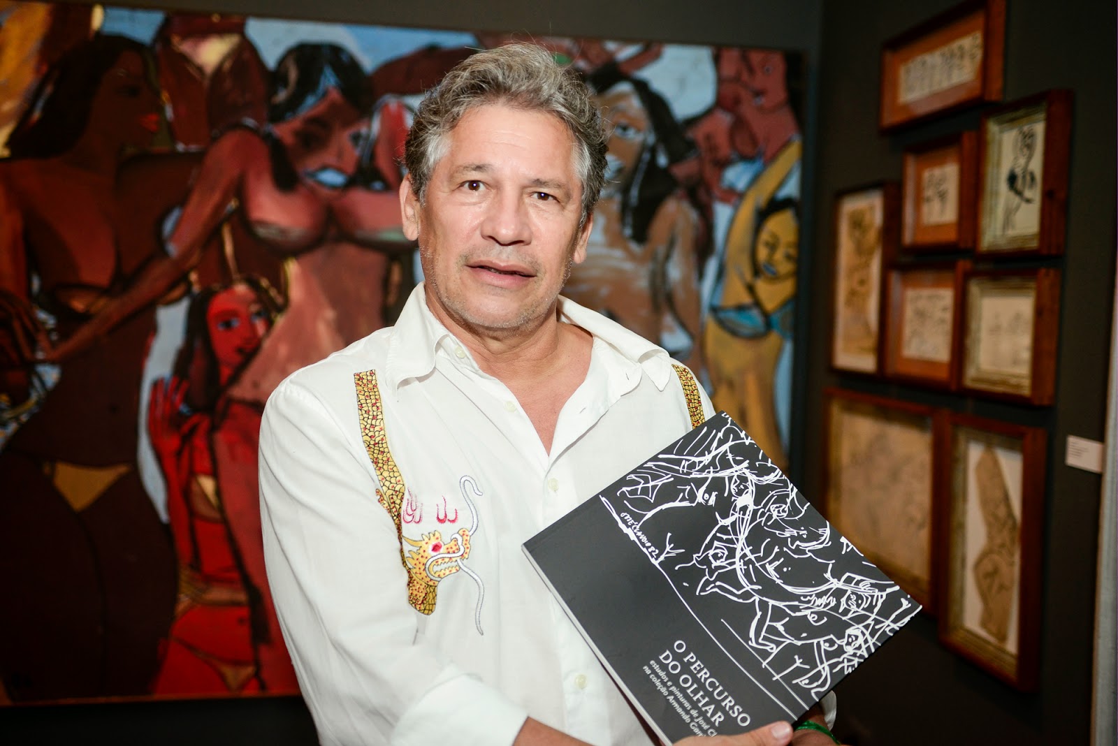 ACONTECE: Catálogo e site de José Cláudio lançados em noite prestigiada