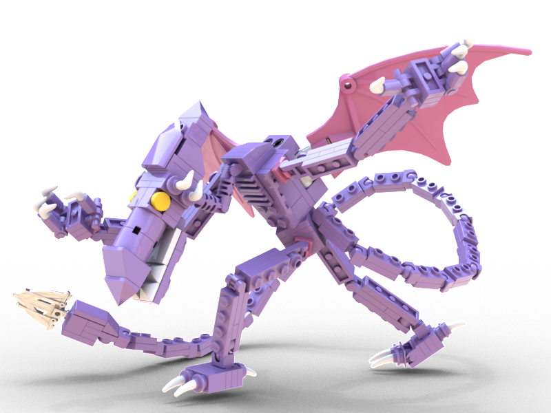 Caos Espacial: LEGO Ridley - Metroid - Super Smash Bros. Ultimate ...