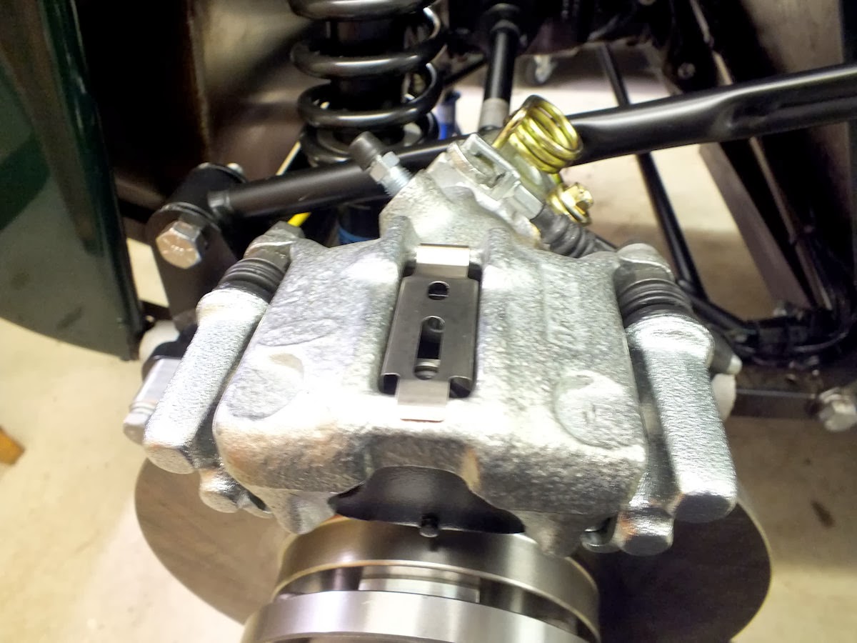 Caterham Seven Build: Build Day 11 - Rear Wheels (Left)