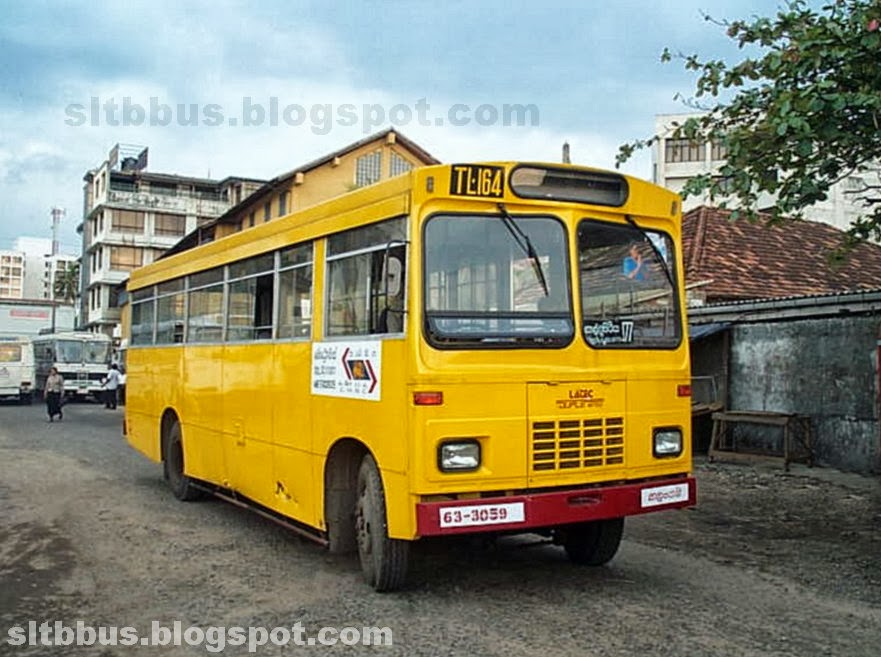 SLTB buses - ශ්‍රී ලංගම බස්: Latec TATA LP 1510/52 bus from CMBC ...