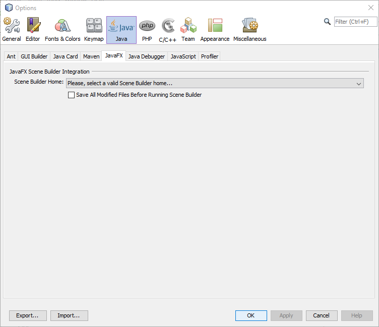 Javafx Install Scene Builder Gluon Di Netbeans Belajar Java