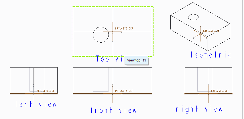 Projection Methods in Engineering Drawing