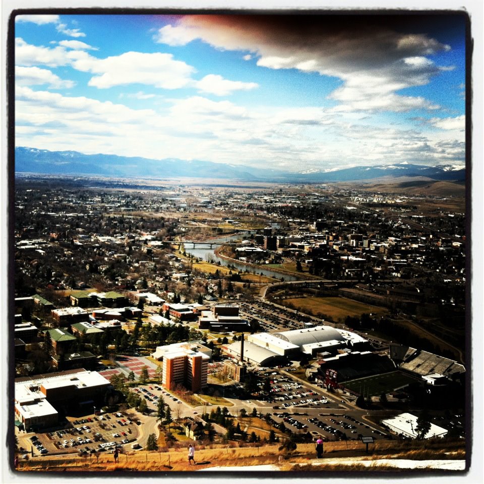 MISSOULA - THE BEST PLACE!: A Trek up the "M"