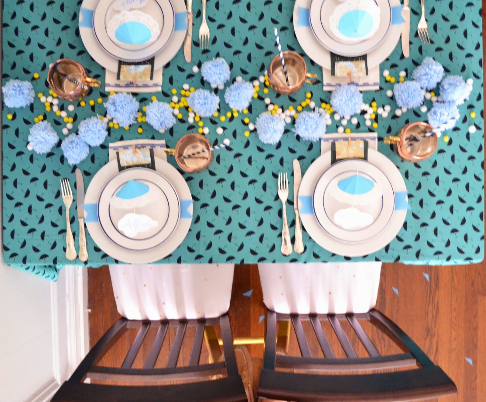 Max Makes Home: April showers party