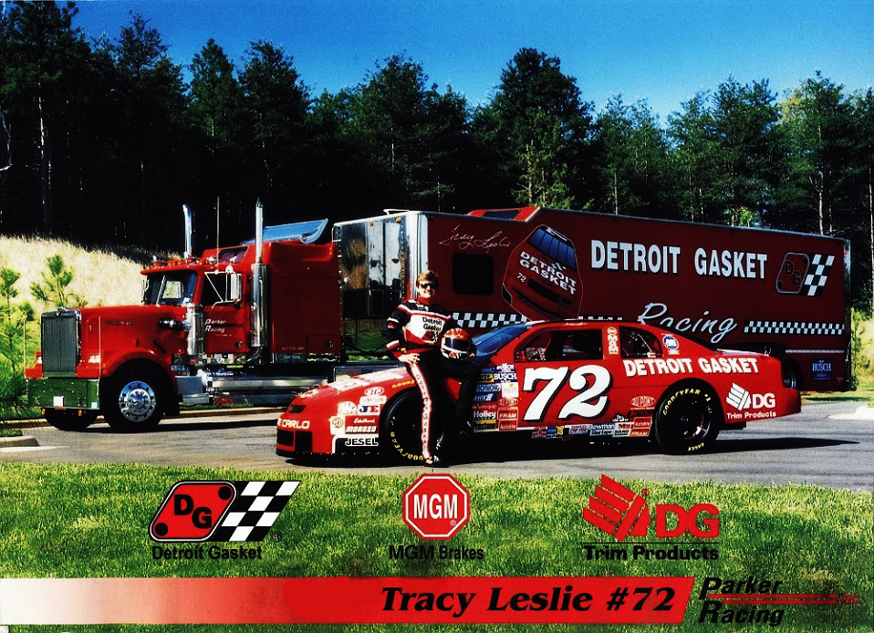 NASCAR Racing Champions Blog: Tracy Leslie #72 Detroit Gasket Oldsmobile