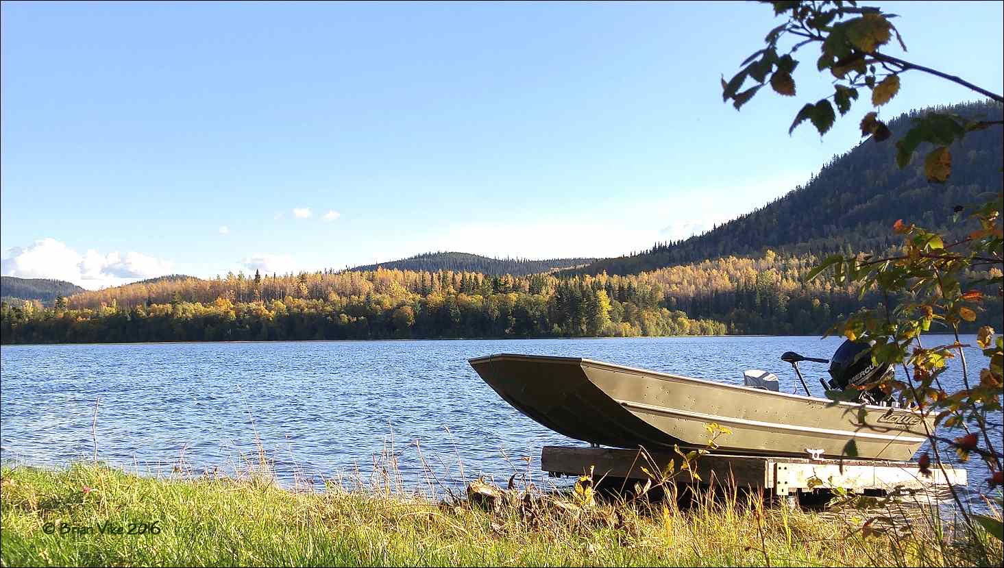 Northern Interior British Columbia: Fall At Sunset Lake Topley British ...
