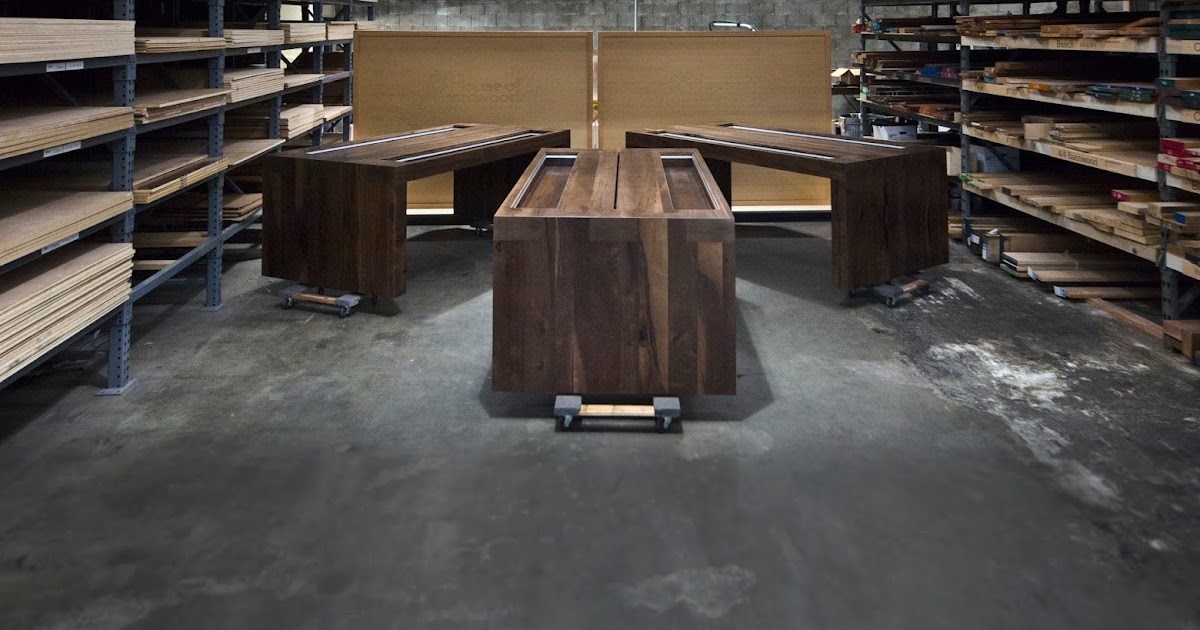 tomswoodworking: dispensary tables - walnut, 2017