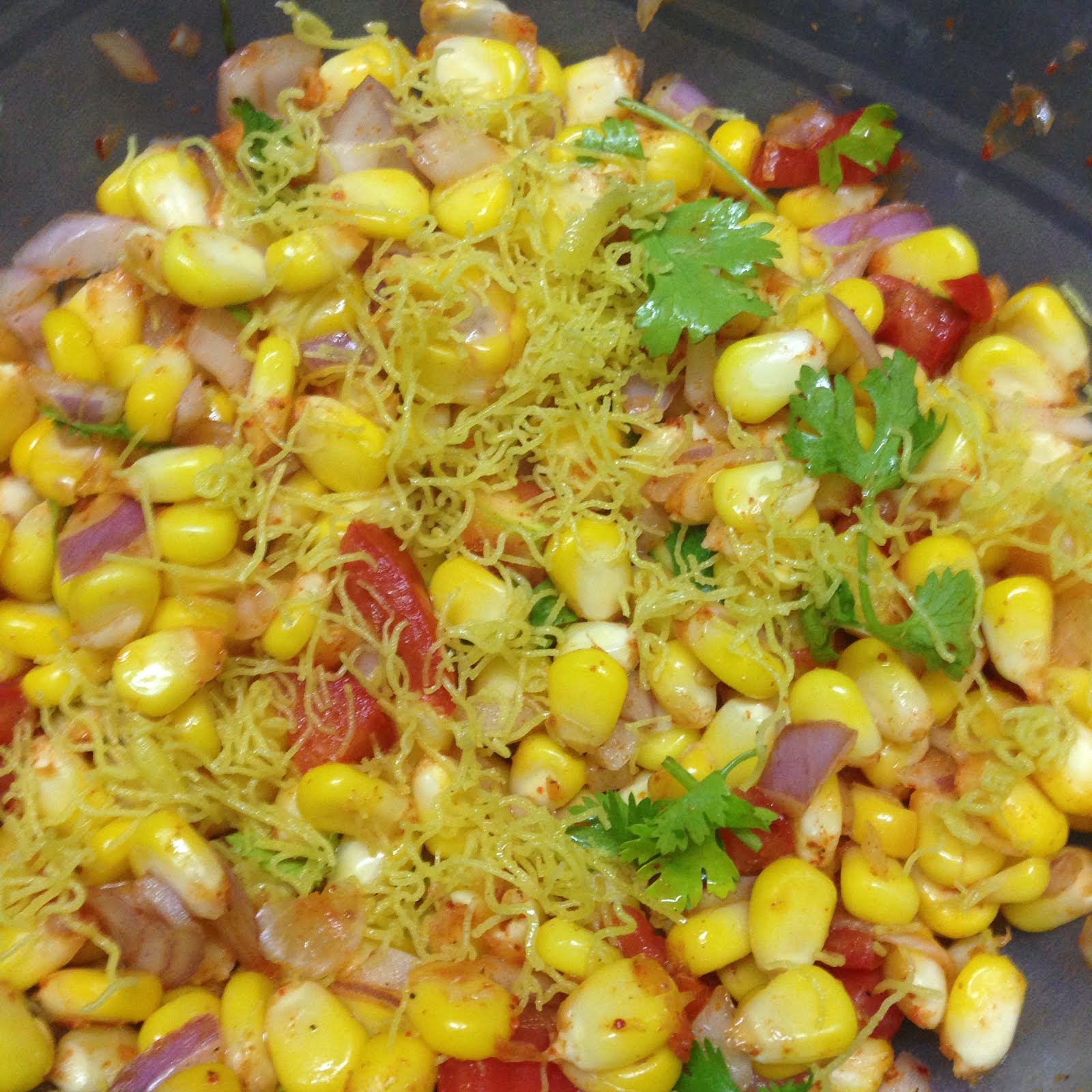 Sweet corn chat recipe | Kalyani's Kitchen