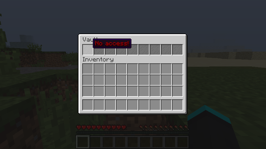 แจกปลั๊กอินมายคราฟ: Vaults GUI - ระบบฝากของปรับ Slot ได้