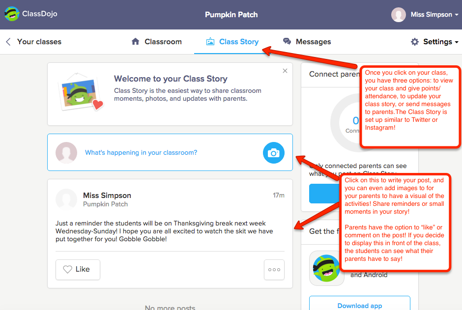 A Class that Learns Together, Grows Together