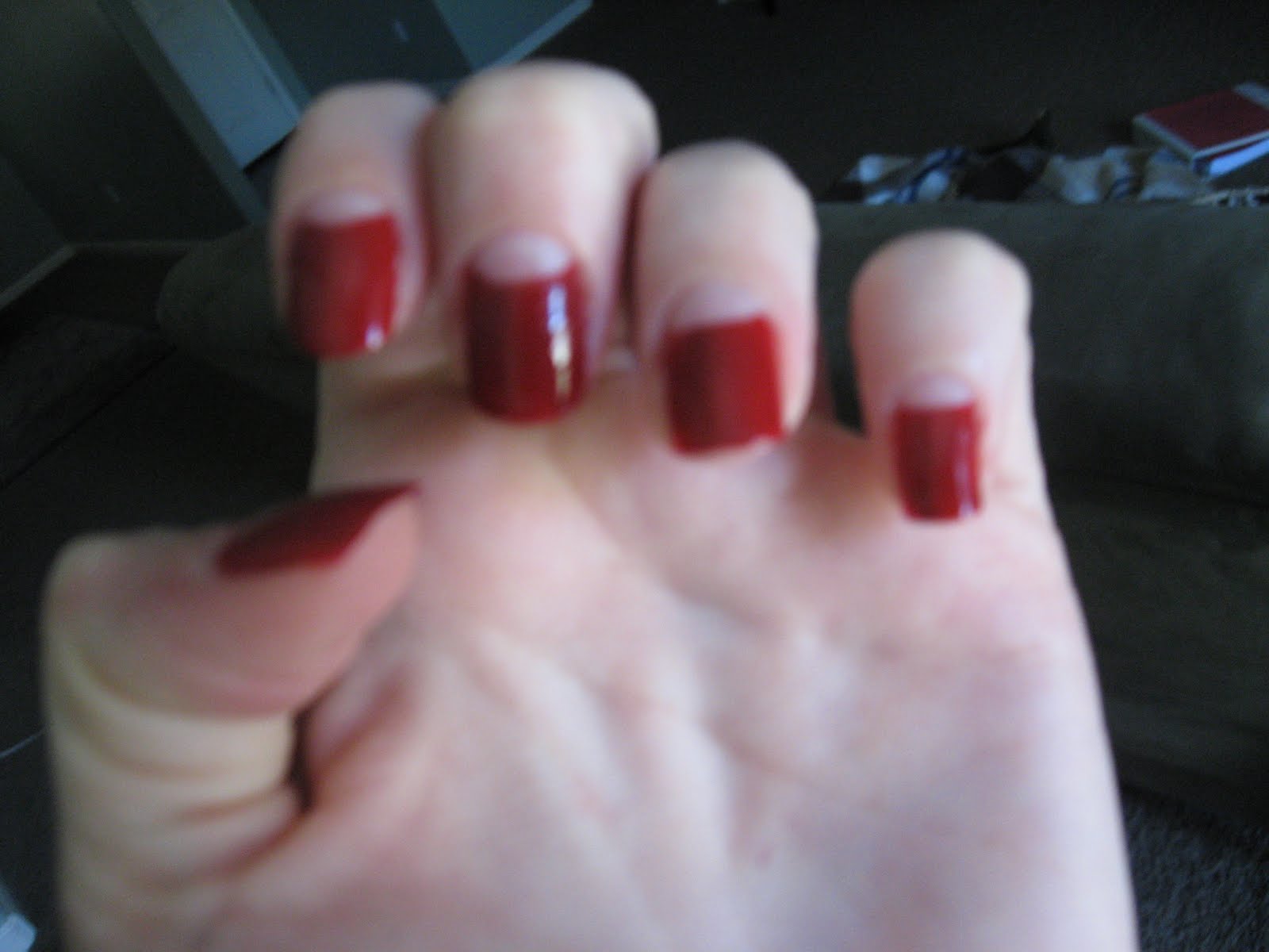 Sewing Bee: 1940s half-moon nails