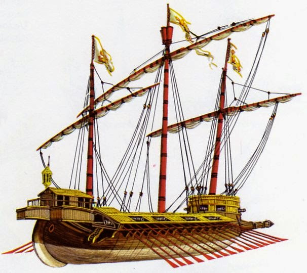 Le Fauteuil de Colbert: La Galéasse, une hybridation pour la Méditerranée