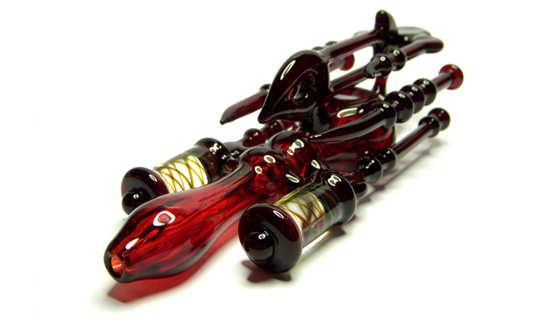 Daily Lazy: Unique glass pipes with evolving shapes and styles.
