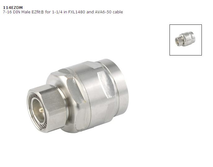 ANDREW COMMSCOPE: Connector untuk kabel feeder Coaxial ANDREW dan COMMSCOPE
