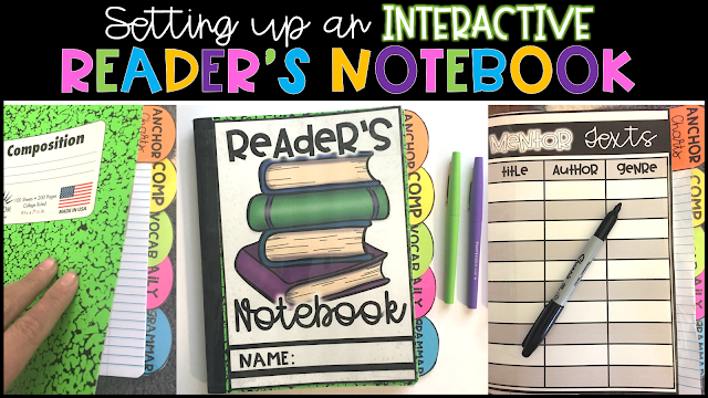 Interactive Notebook Freebie - Queen of the First Grade Jungle