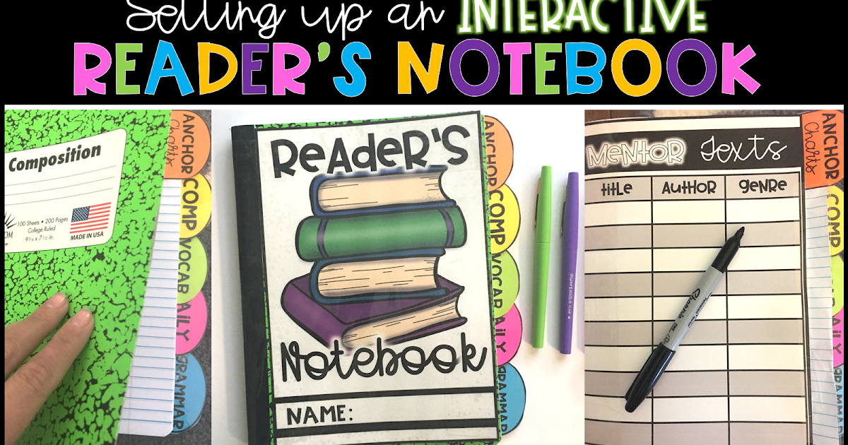 Interactive Notebook Freebie - Queen of the First Grade Jungle