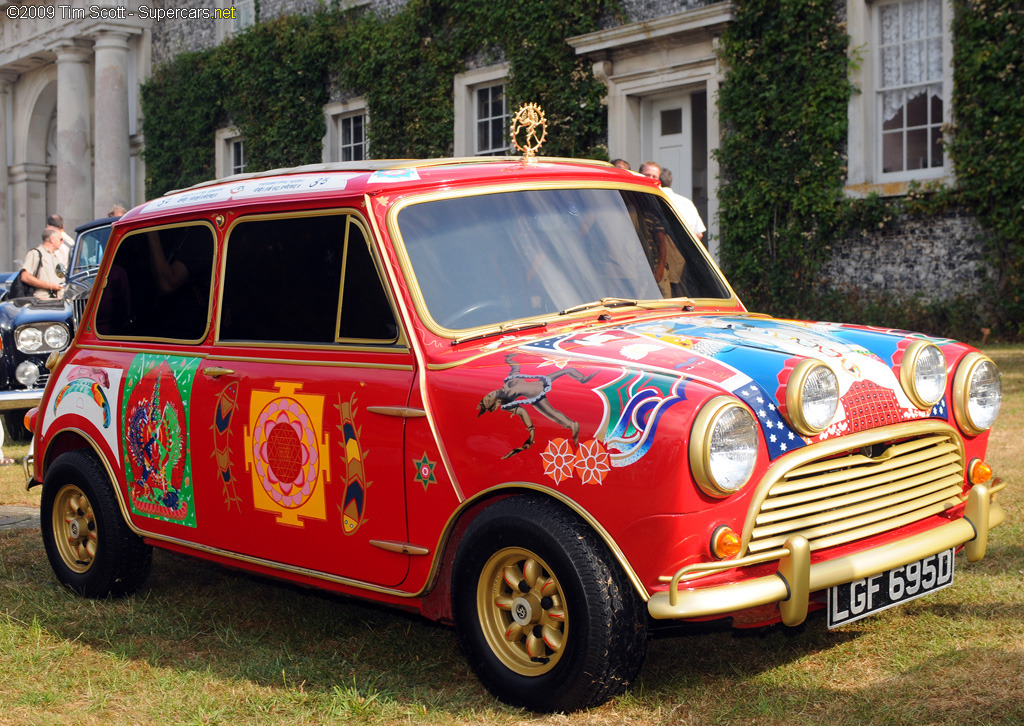 The Story Behind George Harrison’s Psychedelic Mini ~ Vintage Everyday