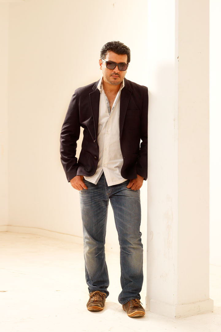 Ajith Kumar Stylish Photo Shoot For Devid Billa Movie
