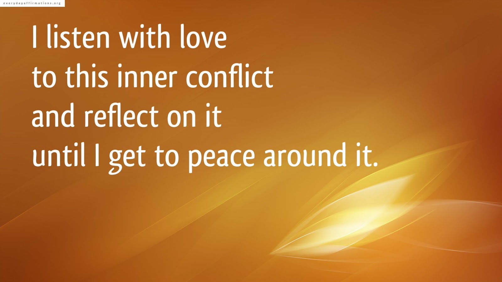 Affirmations When you feel conflicted about a decision - Everyday ...