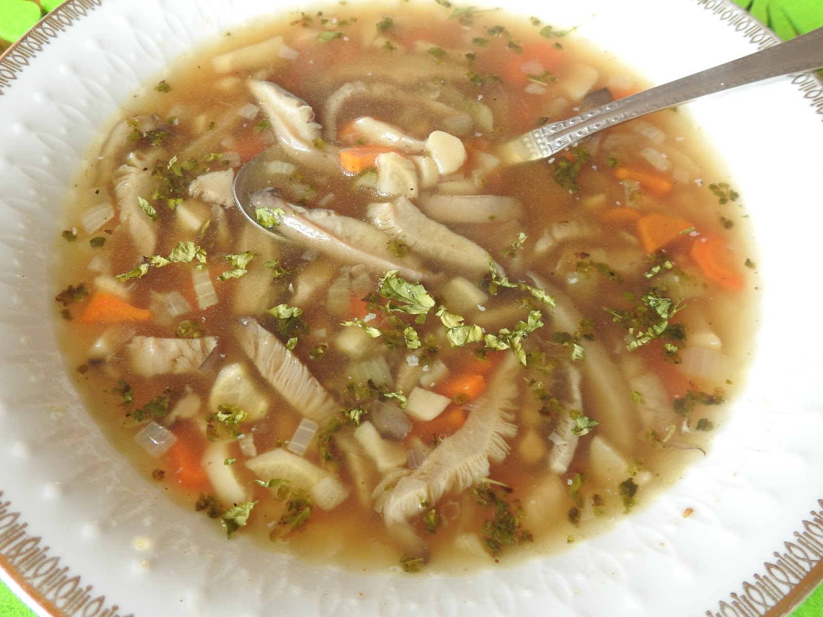 Gotuj z Mariolą: Flaki z boczniaków