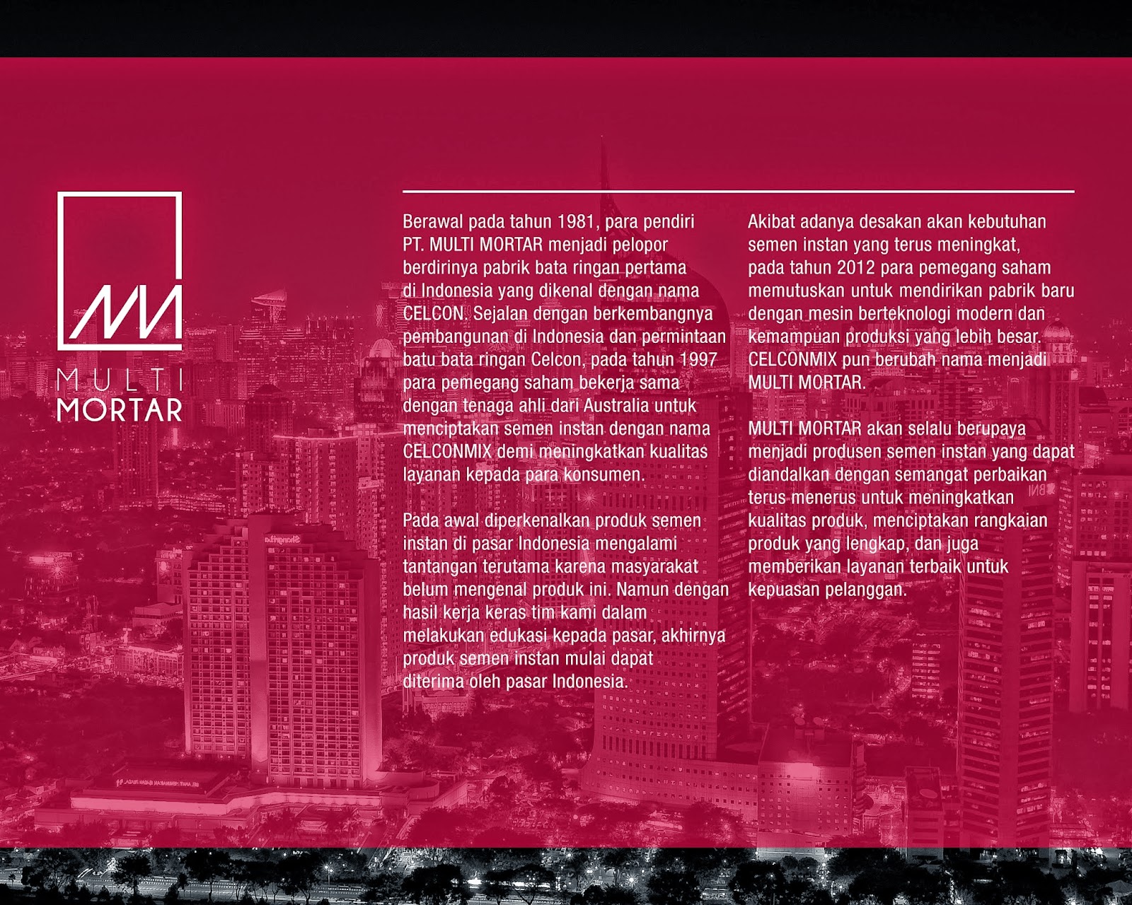 Tentang MM | Multi Mortar