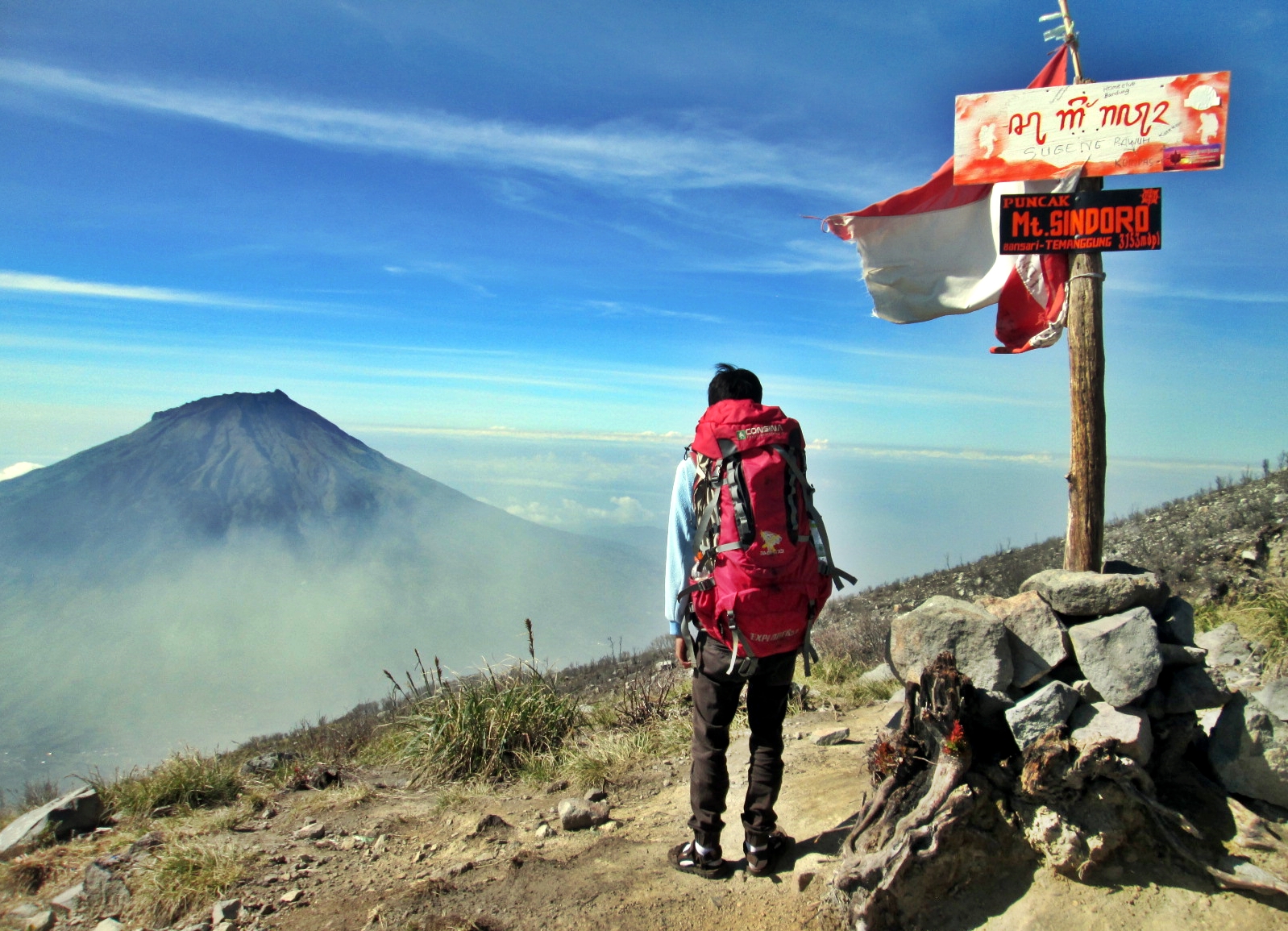 Porter Sindoro, Pendakian Gunung Sindoro via Bansari, Guide Sindoro ...