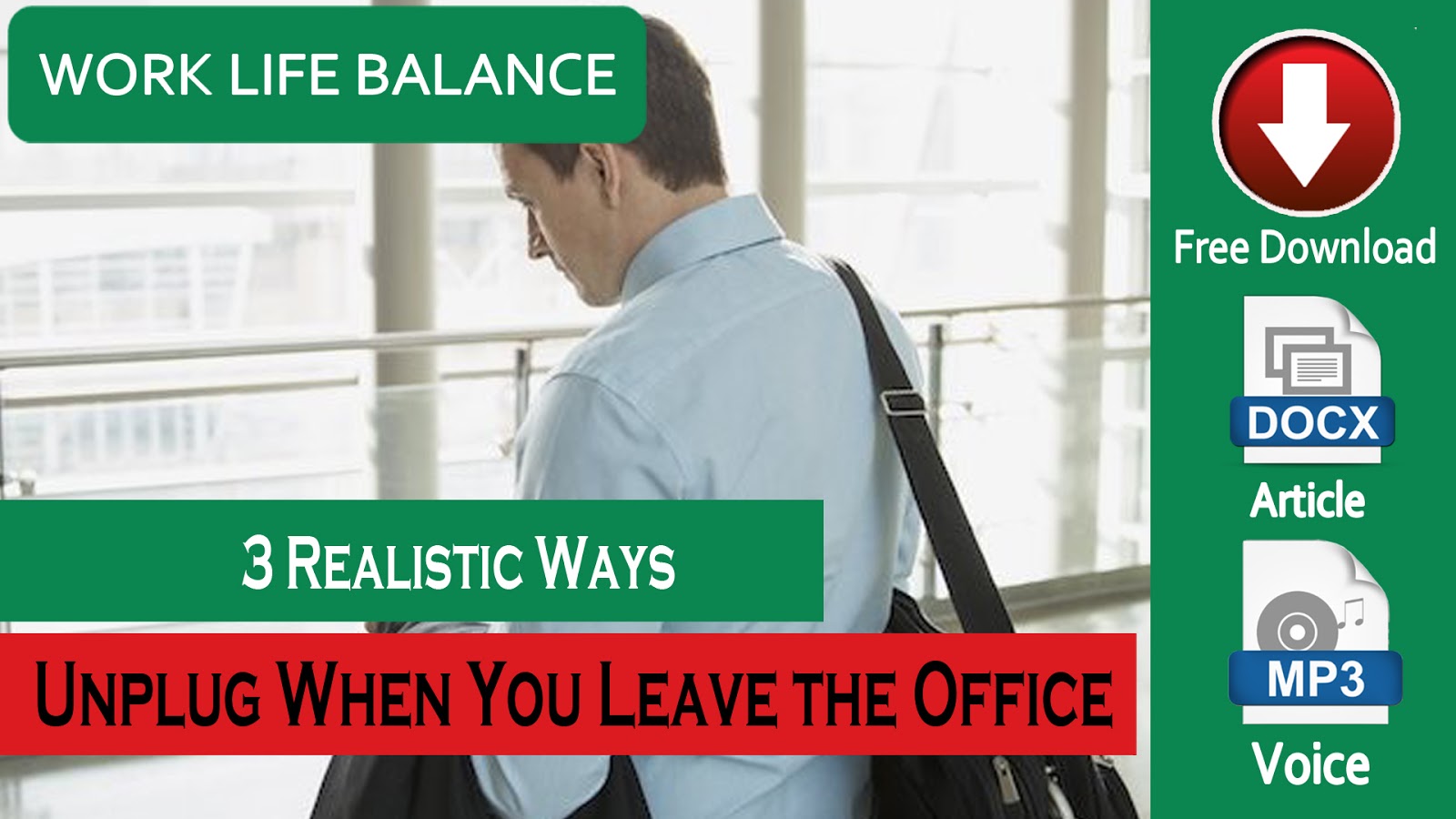 3 Realistic Ways to Unplug When You Leave the Office ~ Easy Ideas