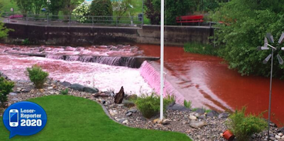 10 PHOTOS OF RIVER THAT TURNED BLOOD | Bongopic