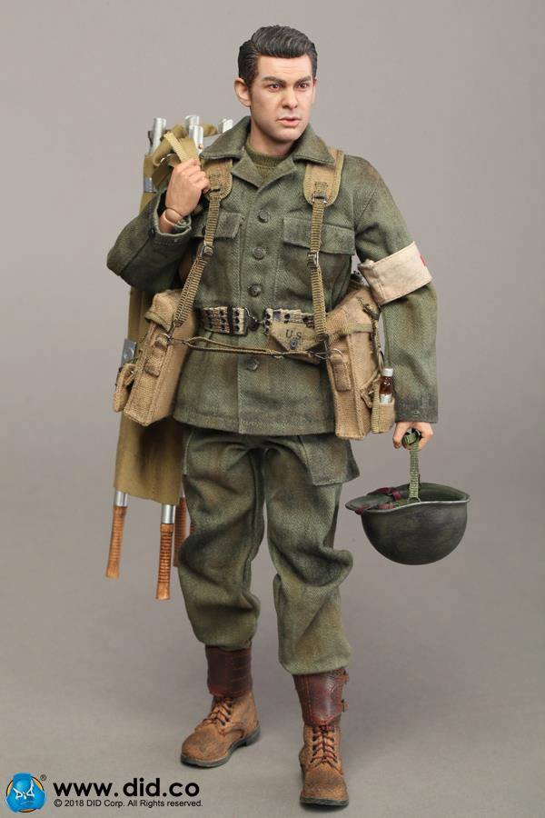 toyhaven: DID 1/6th scale WWII 77th Infantry Division Medic "Dixon" 12 ...