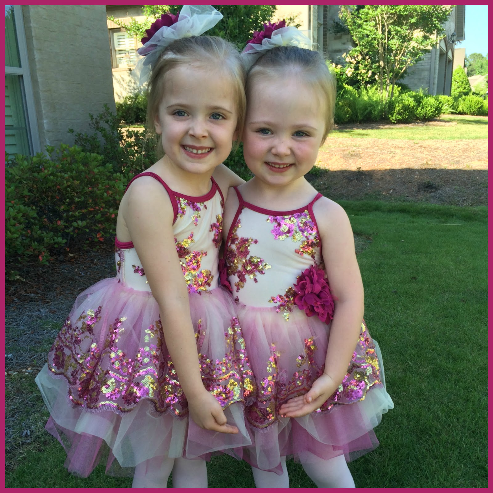 Busy at Home: Our Ballerina Twins...
