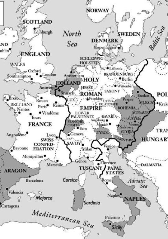 Shortnotes of History: War in Europe in 16th century