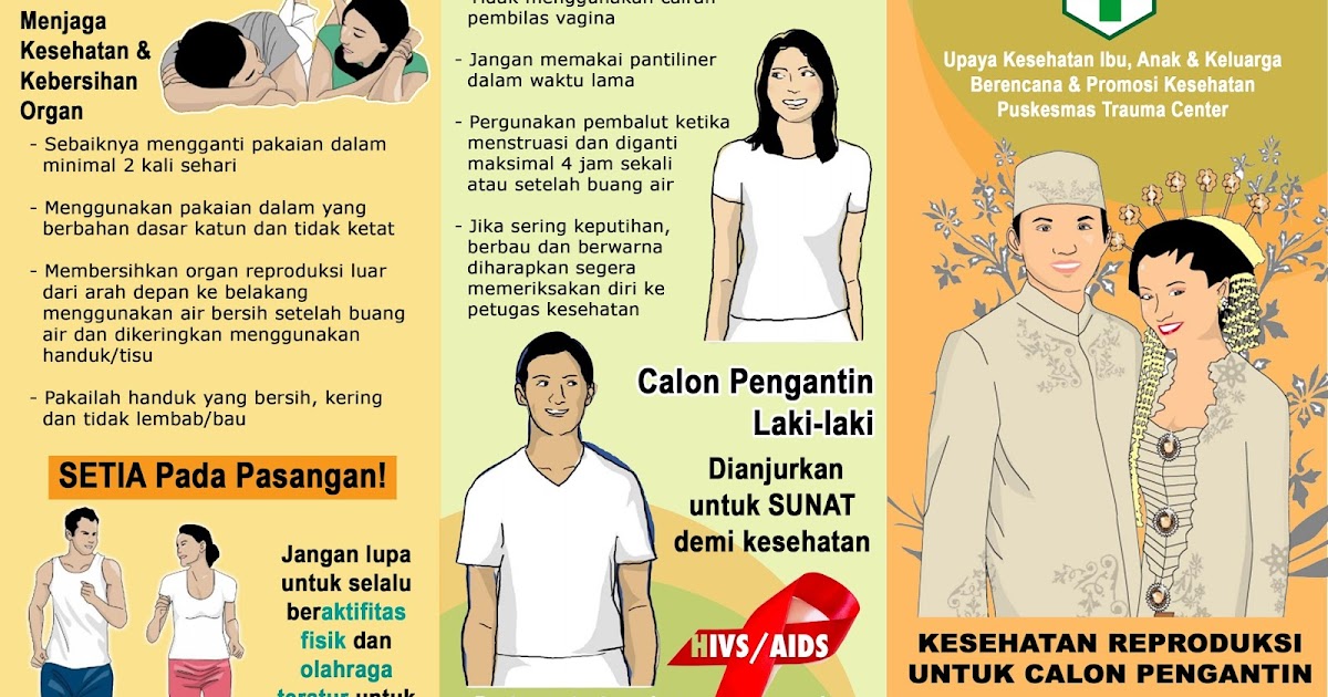 Puskesmas Trauma Center: Brosur Calon Pengantin