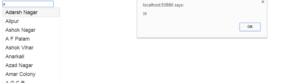 Auto Complete Textbox with ItemId in asp.net C#